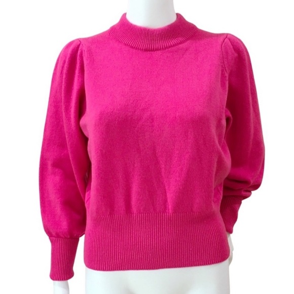 French Connection | Sweaters | French Connection Puff Sleeve Bright ...